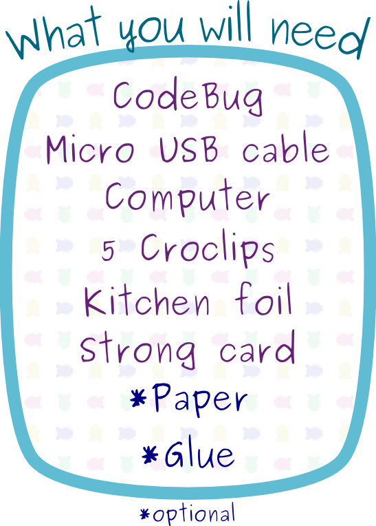 CodeBug – Activity Pick Up! Codebug